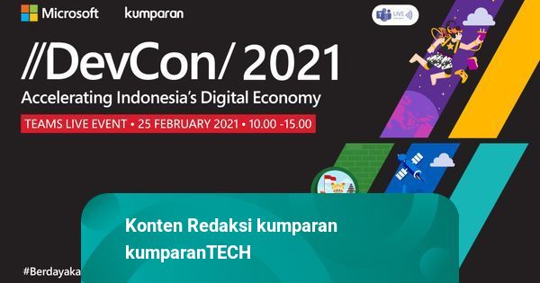 LIVE NOW: Microsoft DevCon 2021 Bersama kumparan | kumparan.com